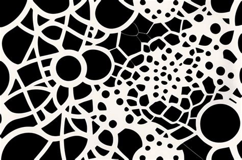 Premium Ai Image Abstract Black Background Elegant Minimalistic Pattern For Wallpaper Web