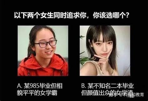 高学历和低学历女生差距，一组图片展现得淋漓尽致，总结的太精辟。 知乎