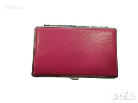 Табакера Слим цигари Еко кожа Розово в Табакери в гр Несебър Id37607435 Bazar Bg