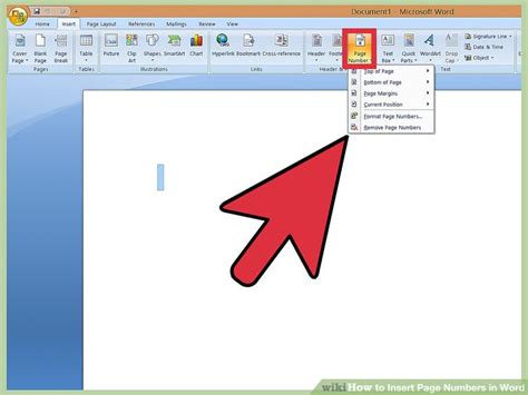 3 ways to insert page numbers in word wikihow