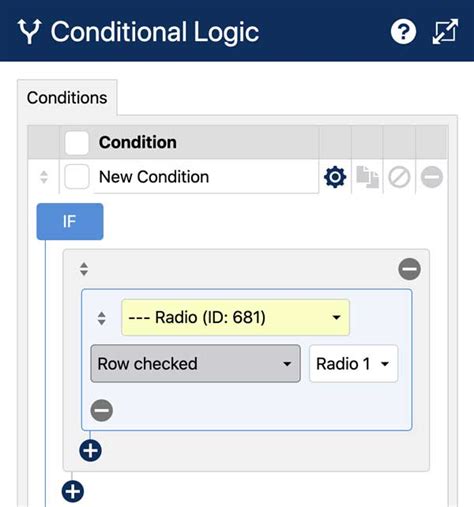 Control Actions With Conditional Logic Ws Form
