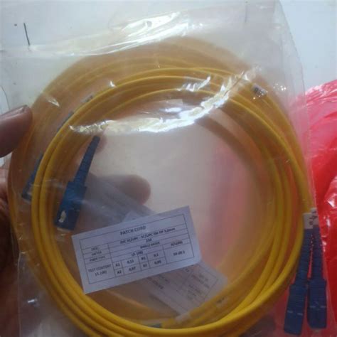 Jual Patchcore Sc Upc To Sc Upc M Mm Singlemode Shopee Indonesia