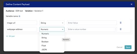 Create Server Side Personalization Experience User Guide