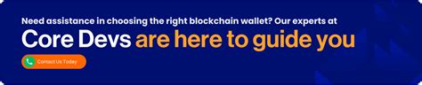 What Is Blockchain Wallet Core Devs Ltd