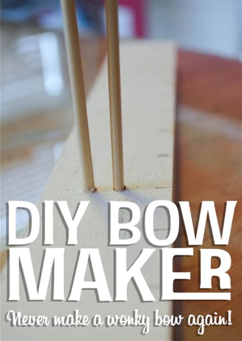 DIY Bow Maker That Saved My Bow Making Life