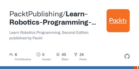 github packtpublishing learn robotics programming second edition learn robotics programming