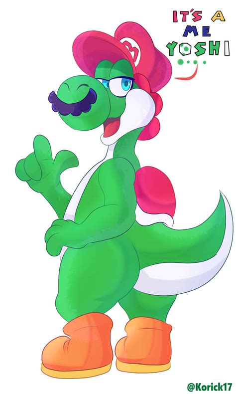 Mario In Yoshis Body By Korick17 On Deviantart