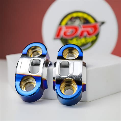 ประกับแฮนด์ สีไทเทเงิน ตรงรุ่น Pcx Msx Th