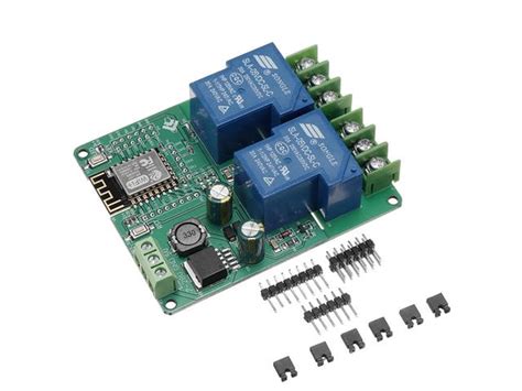 Bdd Esp8266 Relay 2ch 528v 30a Communica Part No Bdd Esp8266 Relay