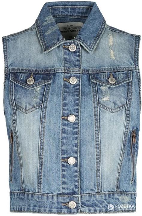 Джинсова жилетка жилет безрукавка Tally Weijl — ціна 220 грн у каталозі Жилетки Купити жіночі