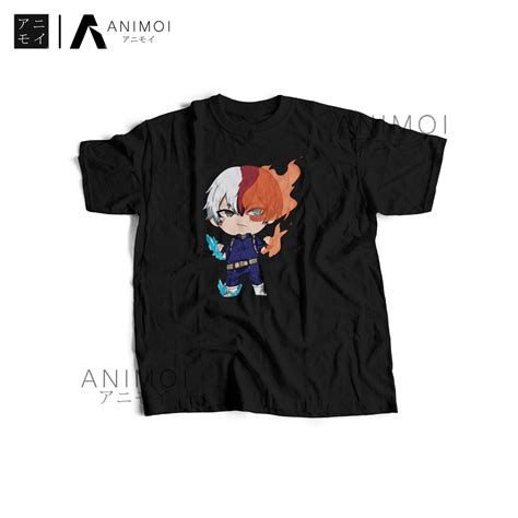 Jual Kaos Anime Boku No Hero Academia Todoroki Shoto Chibi Shopee Indonesia