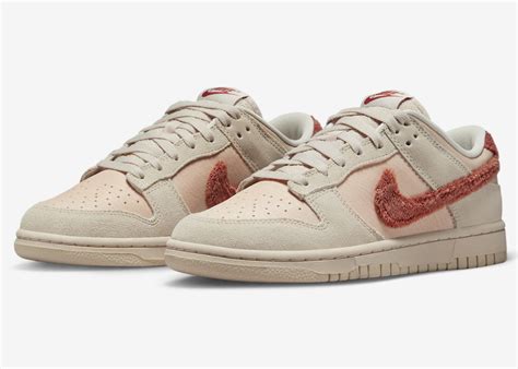 Nike Dunk Low Terry Swoosh Shimmer Mars Stone Dz4706 200 Release Date Sbd