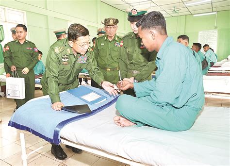 နိုင်ငံတော်စီမံအုပ်ချုပ်ရေးကောင်စီဥက္ကဋ္ဌ တပ်မတော်ကာကွယ်ရေးဦးစီးချုပ