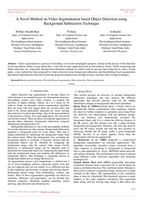 Pdf International Journal On Recent And Innovation Trends In
