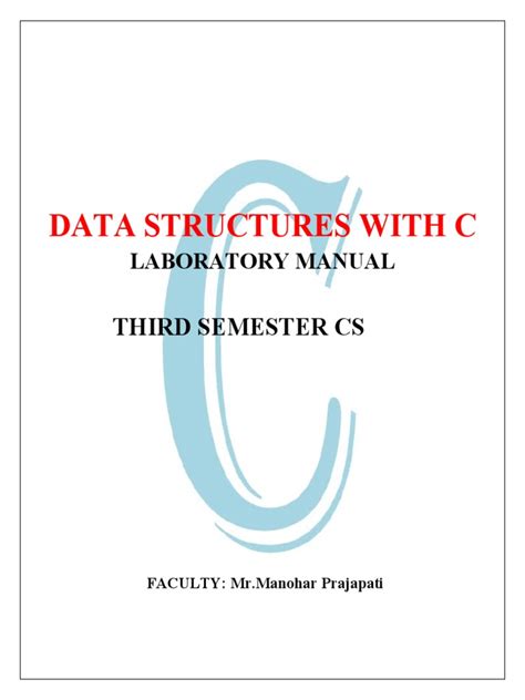 C Data Structures Lab Manual Pdf Queue Abstract Data Type C