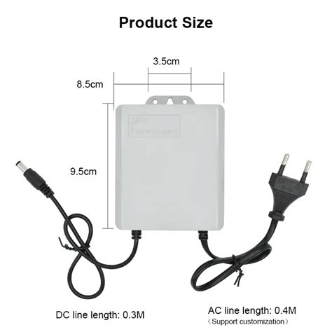 Mini Uninterruptible Power Supply UPS 12V 2A With 60Hz Frequency For Wi Fi Router Network