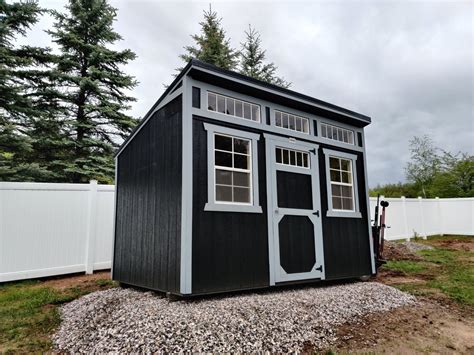 Lean To Shed With Single Slope Roof Old Hickory Buildings