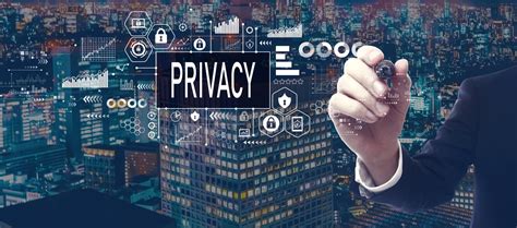 Privacy Theme With Businessman In City At Night Stock Image Image Of