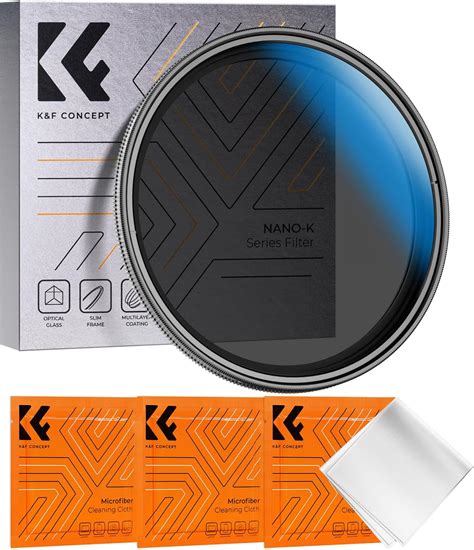 Kandf Concept 77mm Variable Nd2 32 Lens Filter 1 5 Stops Variable Neutral Density