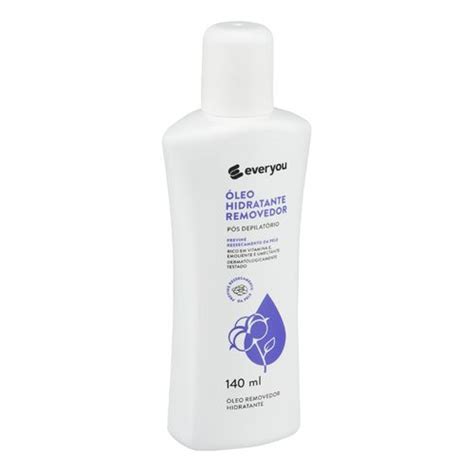 Óleo Removedor Pós Depilatório Ever You Algodão Hidratante 140ml