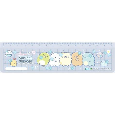 Jual Ruler Grid 15cm San X Sumikko Gurashi Penggaris Limited Edition
