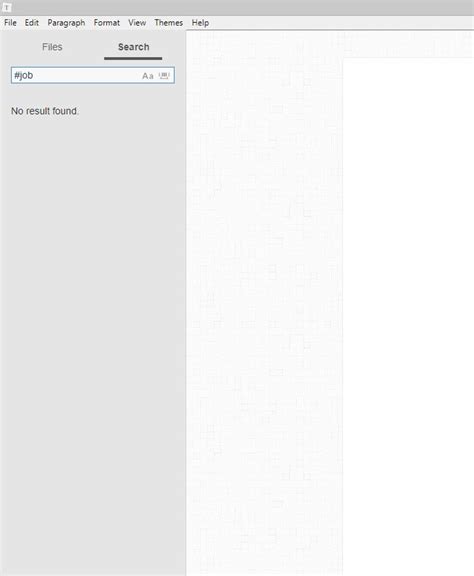 Global Search Doesn T See Hashtags Issue Typora Typora Issues GitHub