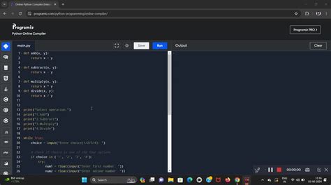 Video Naveen Reddy On Linkedin Simplecalculator Pythondevelopment
