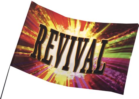 Revival Colorful Worship Flag High Praise Banners