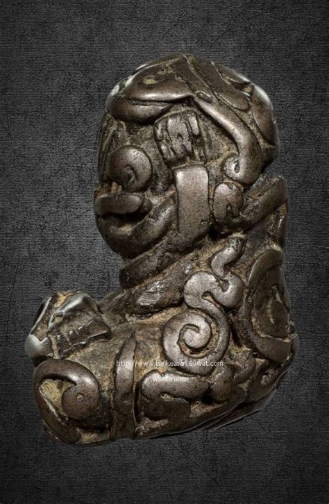 พระปิดตายันต์ยุ่งเนื้อสำริด หลวงพ่อทัพ วัดทองสุวรรณราม จ กรุงเทพฯ หริด์ เก้าแสน