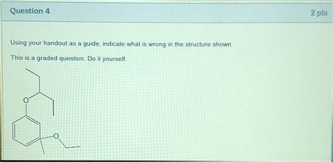 solved using your handout as a guide indicate what is wrong