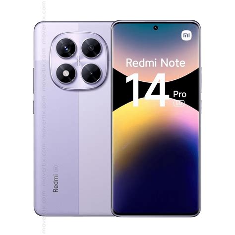 Redmi Note Pro G Dual Sim Lavender Purple Gb And Gb Ram Movertix