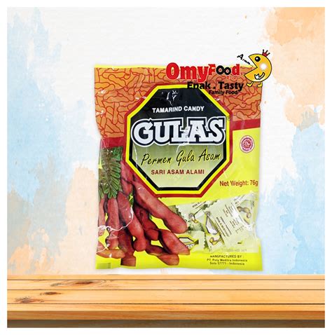 57g Tamarind Candy Gulas Permen Gula Asam Sari Asam Alami Omyfood Shopee Malaysia