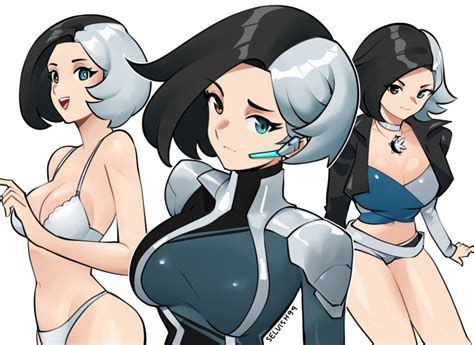Rule 34 1girls Big Breasts Breasts Cleavage Female Female Only Luna
