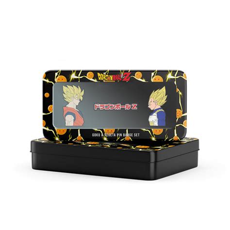 Dragon Ball Goku And Vegeta Pin Set Gamebreaker