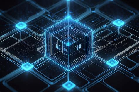 Blockchain Network Concept Distributed Ledger Technology Block Chain