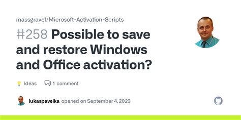 Possible To Save And Restore Windows And Office Activation Massgravel Microsoft Activation