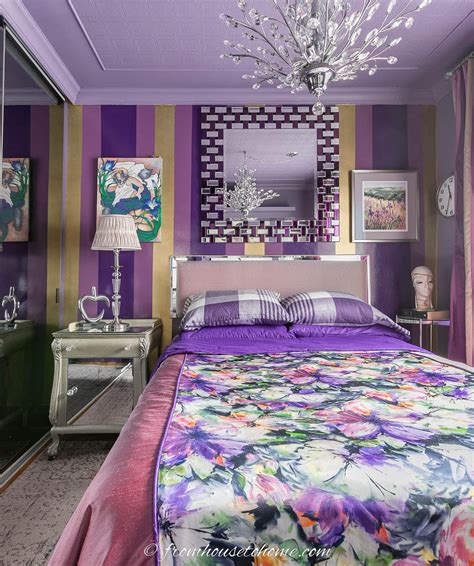 Purple Walls Bedrooms