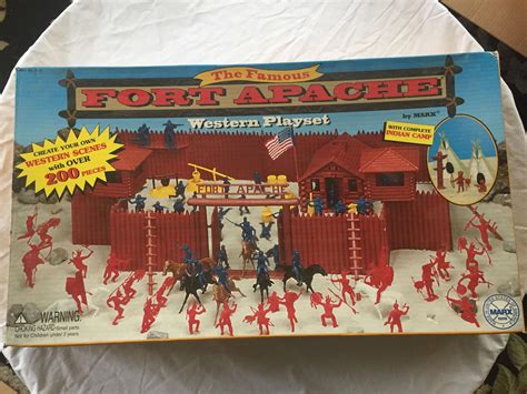 Marx Fort Apache Reissued Playset Complete 1845424633