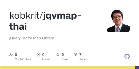 GitHub Kobkrit Jqvmap Thai JQuery Vector Map Library
