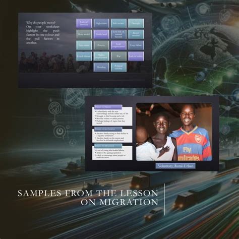 Globalisation And Migration Igcse Geography Pearson Edexcel 4ge1