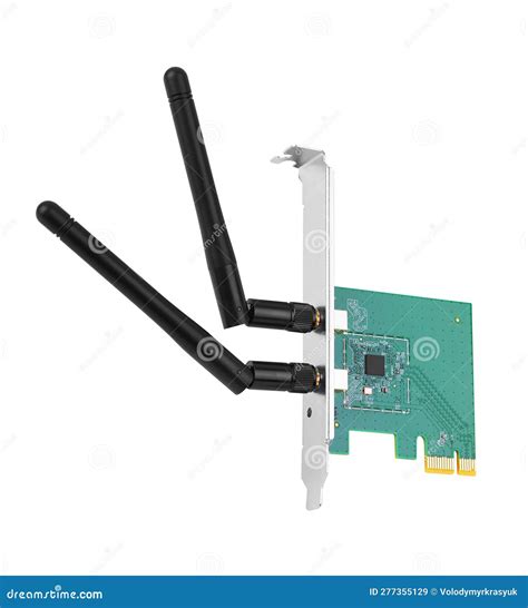 Internal Wi Fi Router On A White Stock Image Image Of Technology Isolated 277355129