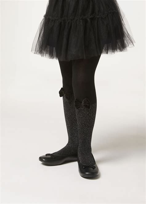 Collant Bambina Con Glitter Fiocchi E Altri Decori Calzedonia