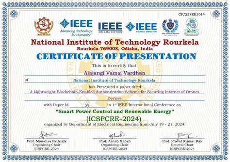 Vamsi Vardhan Alajangi On Linkedin Im Happy To Share That I Presented