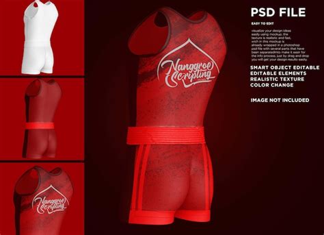 Wrestling Singlet Psd High Quality Free Psd Templates For Download