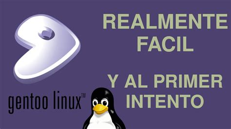 044 Instalación De Gentoo Linux 🐧 ¡super Facil Youtube