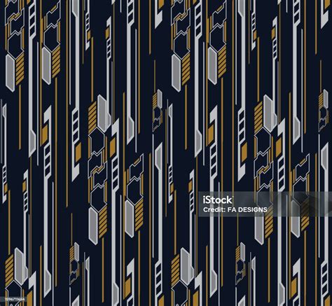 패브릭 및 섬유 인쇄 스포츠 저지 질감 포장지 배경 및 포장 웹 배너를 위한 원활한 미래 기하학적 추상 배경 패턴 벡터 배경