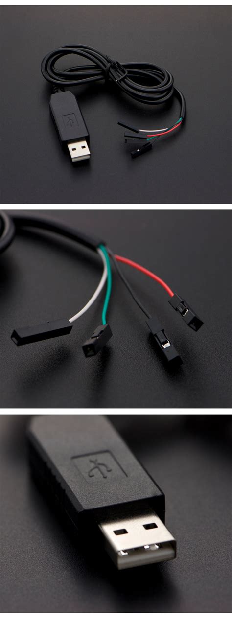 Ft232 Usb To Ttl 시리얼 케이블 Fit0416 디바이스마트