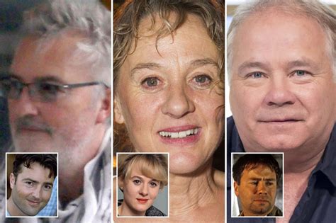 Heartbeat Cast Including Nick Berry And Tricia Penrose Look Very