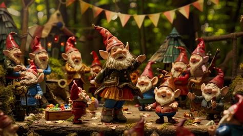 Free Garden Gnome Assembly Image Garden Gnomes Whimsical Download