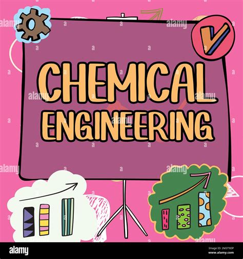 Writing Displaying Text Chemical Engineering Internet Concept